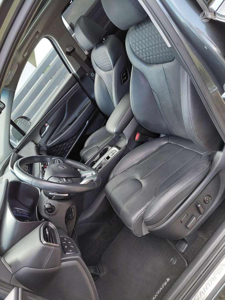 Pelēks Hyundai Santa Fe 2020 Vilkaviškis, ar dzinēja tilpumu 2.20 L un nobraukumu 78 tūkst. km par 20800 €, foto 22 vietnē AUTOMOTO.COM.LV