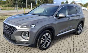 Pelēks Hyundai Santa Fe 2020 Tauragė, ar dzinēja tilpumu 2.00 L un nobraukumu 162 tūkst. km par 13200 €, foto  vietnē AUTOMOTO.COM.LV