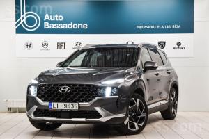 Pelēks Hyundai Santa Fe 2021 Rīga, ar dzinēja tilpumu 2.20 L un nobraukumu 98 tūkst. km par 29990 €, foto 1 vietnē AUTOMOTO.COM.LV