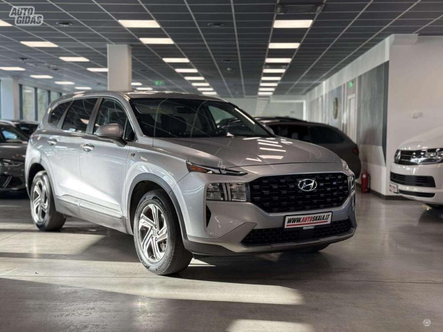 Pelēks Hyundai Santa Fe 2021 Klaipėda, ar dzinēja tilpumu 2.50 L un nobraukumu 44 tūkst. km par 22950 €, foto 28 vietnē AUTOMOTO.COM.LV