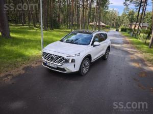 Pelēks Hyundai Santa Fe 2021 Rīga, ar dzinēja tilpumu 1.60 L un nobraukumu 38 tūkst. km par 29800 €, foto 5 vietnē AUTOMOTO.COM.LV