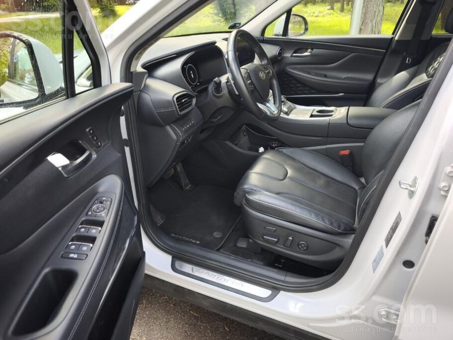 Pelēks Hyundai Santa Fe 2021 Rīga, ar dzinēja tilpumu 1.60 L un nobraukumu 38 tūkst. km par 29800 €, foto 15 vietnē AUTOMOTO.COM.LV