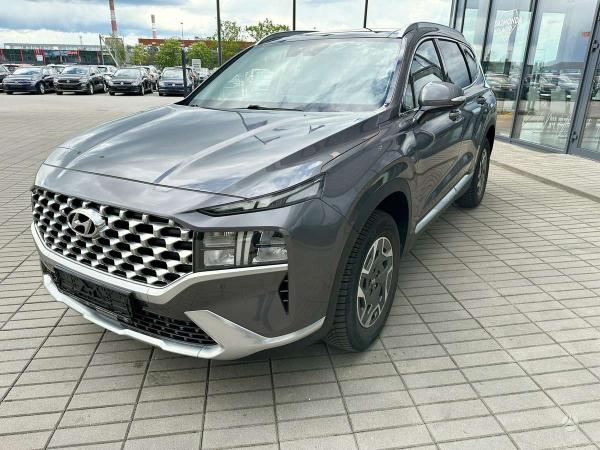 Pelēks Hyundai Santa Fe 2021 Kauņa, ar dzinēja tilpumu 1.60 L un nobraukumu 198 tūkst. km par 22900 €, foto 1 vietnē AUTOMOTO.COM.LV