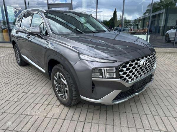 Pelēks Hyundai Santa Fe 2021 Kauņa, ar dzinēja tilpumu 1.60 L un nobraukumu 198 tūkst. km par 22900 €, foto 3 vietnē AUTOMOTO.COM.LV