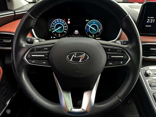 Pelēks Hyundai Santa Fe 2021 Kauņa, ar dzinēja tilpumu 1.60 L un nobraukumu 198 tūkst. km par 22900 €, foto 9 vietnē AUTOMOTO.COM.LV