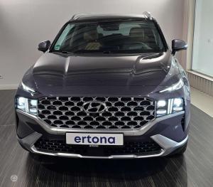 Grey Hyundai Santa Fe 2021 in Siauliai, with an engine capacity of 2.15 L and mileage of 123 thousand km for 29500 €, photo 9 on AUTOMOTO.COM.LV