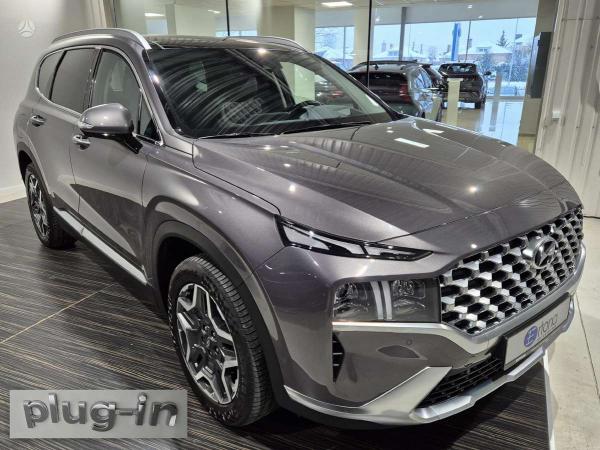 Pelēks Hyundai Santa Fe 2022 Šauļi, ar dzinēja tilpumu 1.60 L un nobraukumu 31 tūkst. km par 32800 €, foto 1 vietnē AUTOMOTO.COM.LV