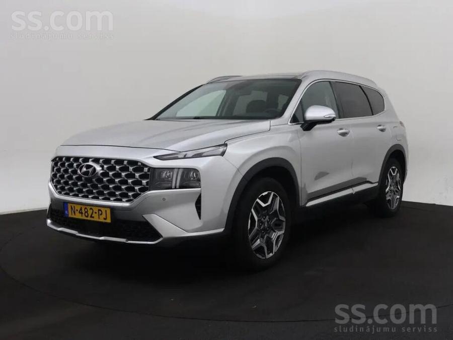 Pelēks Hyundai Santa Fe 2022 Rīga, ar dzinēja tilpumu 1.60 L un nobraukumu 164 tūkst. km par 24900 €, foto 1 vietnē AUTOMOTO.COM.LV