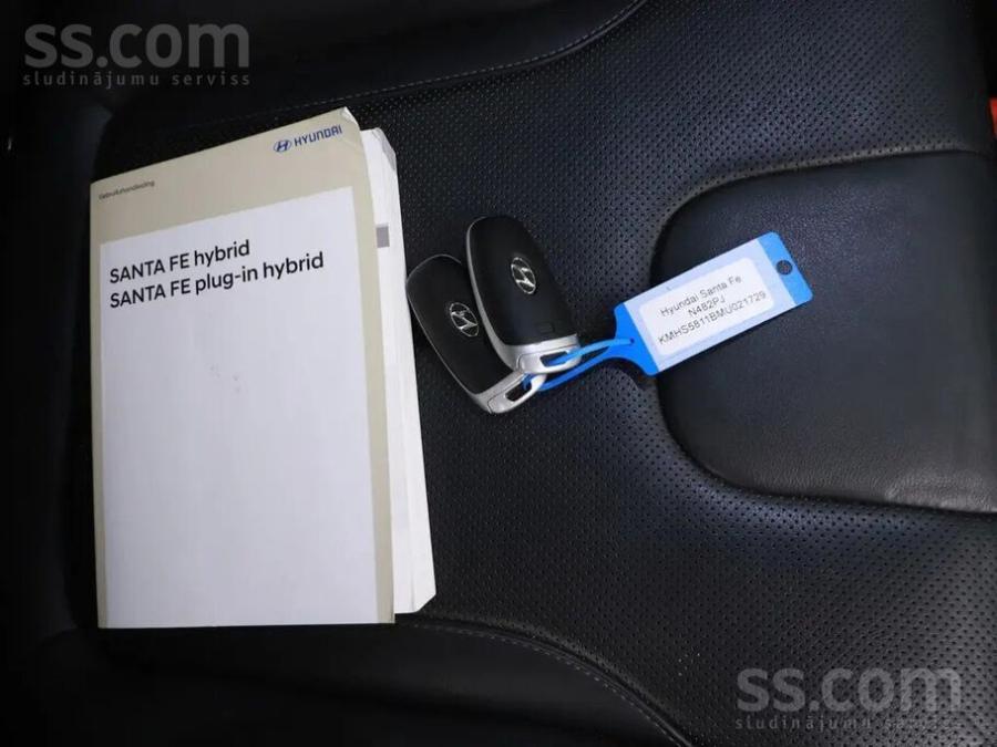 Pelēks Hyundai Santa Fe 2022 Rīga, ar dzinēja tilpumu 1.60 L un nobraukumu 164 tūkst. km par 24900 €, foto 11 vietnē AUTOMOTO.COM.LV