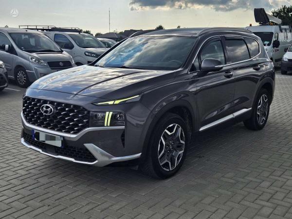 Pelēks Hyundai Santa Fe 2023 Klaipėda, ar dzinēja tilpumu 1.60 L un nobraukumu 263 tūkst. km par 18700 €, foto 6 vietnē AUTOMOTO.COM.LV