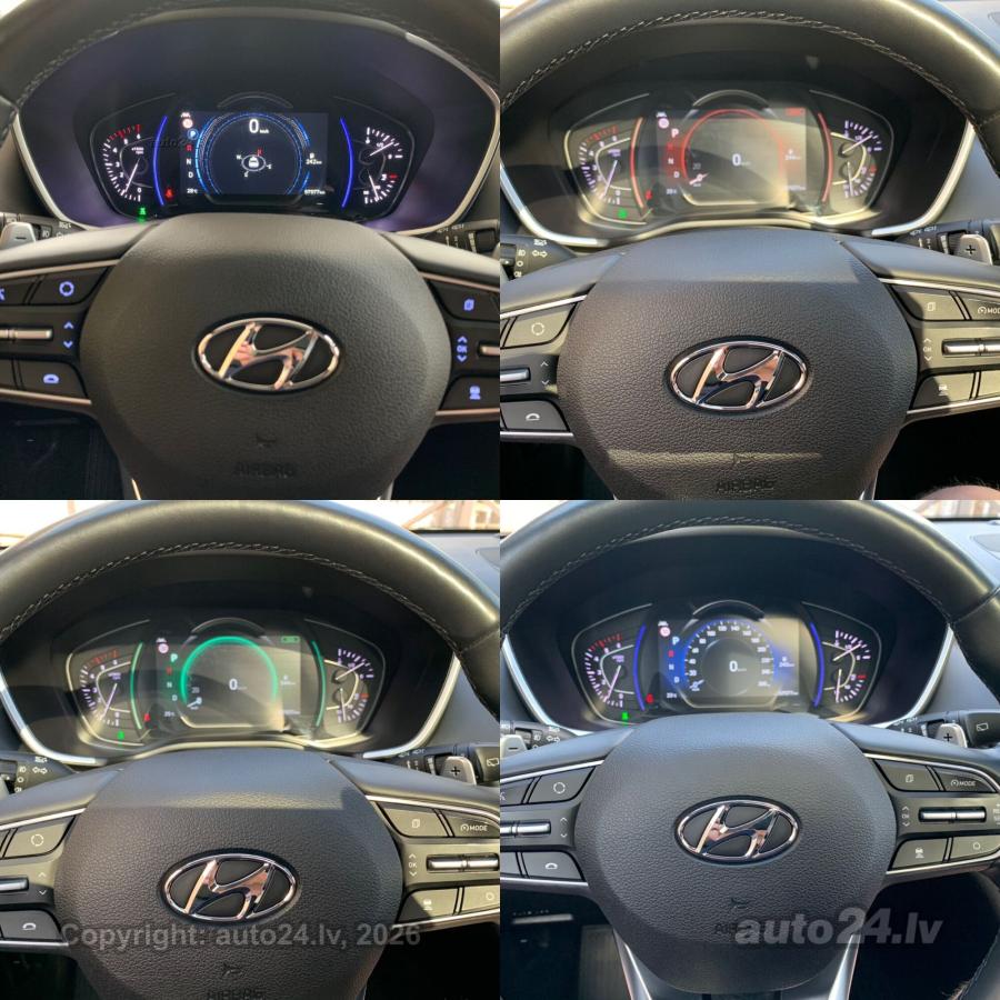 Grey Hyundai Santa Fe 2019 in Tallinn, with an engine capacity of 2.20 L and mileage of 86 thousand km for 34550 €, photo 21 on AUTOMOTO.COM.LV