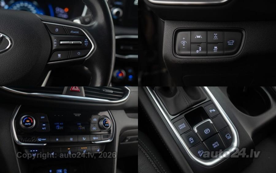 Pelēks Hyundai Santa Fe 2020 Tallina, ar dzinēja tilpumu 2.20 L un nobraukumu 105 tūkst. km par 22999 €, foto 16 vietnē AUTOMOTO.COM.LV