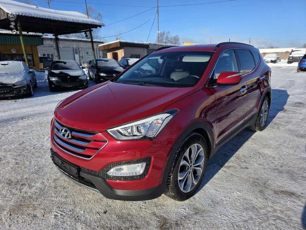 Sarkans Hyundai Santa Fe 2014 Telšiai, ar dzinēja tilpumu 2.20 L un nobraukumu 232 tūkst. km par 10800 €, foto 1 vietnē AUTOMOTO.COM.LV