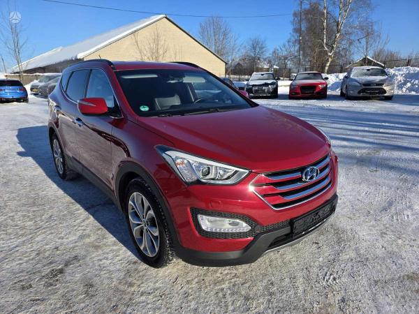 Sarkans Hyundai Santa Fe 2014 Telšiai, ar dzinēja tilpumu 2.20 L un nobraukumu 232 tūkst. km par 10800 €, foto 2 vietnē AUTOMOTO.COM.LV