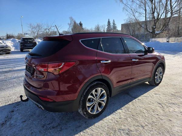 Sarkans Hyundai Santa Fe 2014 Telšiai, ar dzinēja tilpumu 2.20 L un nobraukumu 232 tūkst. km par 10800 €, foto 7 vietnē AUTOMOTO.COM.LV