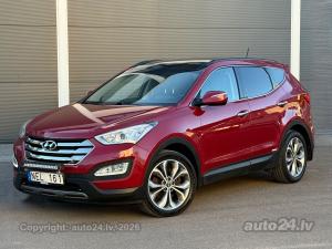 Red Hyundai Santa Fe 2012 in Tallinn, with an engine capacity of 2.20 L and mileage of 243 thousand km for 8990 €, photo  on AUTOMOTO.COM.LV