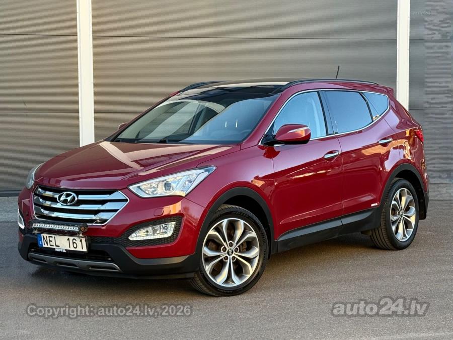 Sarkans Hyundai Santa Fe 2012 Tallina, ar dzinēja tilpumu 2.20 L un nobraukumu 243 tūkst. km par 8990 €, foto 1 vietnē AUTOMOTO.COM.LV
