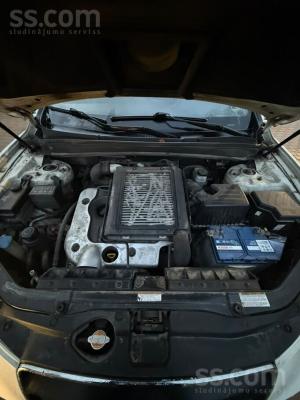 White Hyundai Santa Fe 2006 in Jekabpils, with an engine capacity of 2.20 L and mileage of 267 thousand km for 2500 €, photo 12 on AUTOMOTO.COM.LV