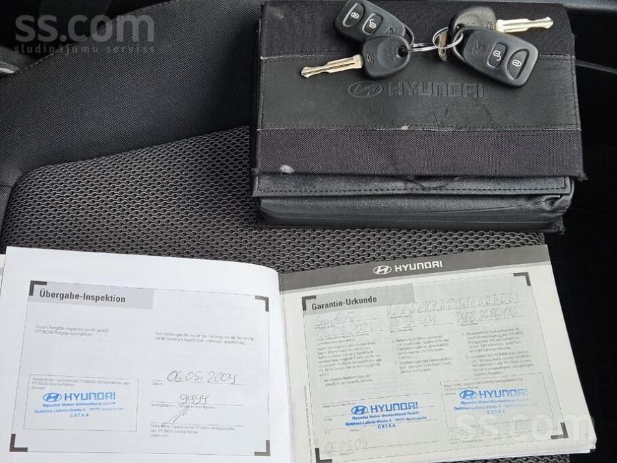 Balts Hyundai Santa Fe 2009 Talsi, ar dzinēja tilpumu 2.20 L un nobraukumu 204 tūkst. km par 5899 €, foto 22 vietnē AUTOMOTO.COM.LV