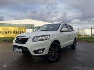 Balts Hyundai Santa Fe 2010 Viļņa, ar dzinēja tilpumu 2.20 L un nobraukumu 125 tūkst. km par 5650 €, foto 10 vietnē AUTOMOTO.COM.LV