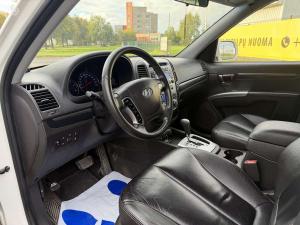 Balts Hyundai Santa Fe 2010 Viļņa, ar dzinēja tilpumu 2.20 L un nobraukumu 125 tūkst. km par 5650 €, foto 11 vietnē AUTOMOTO.COM.LV