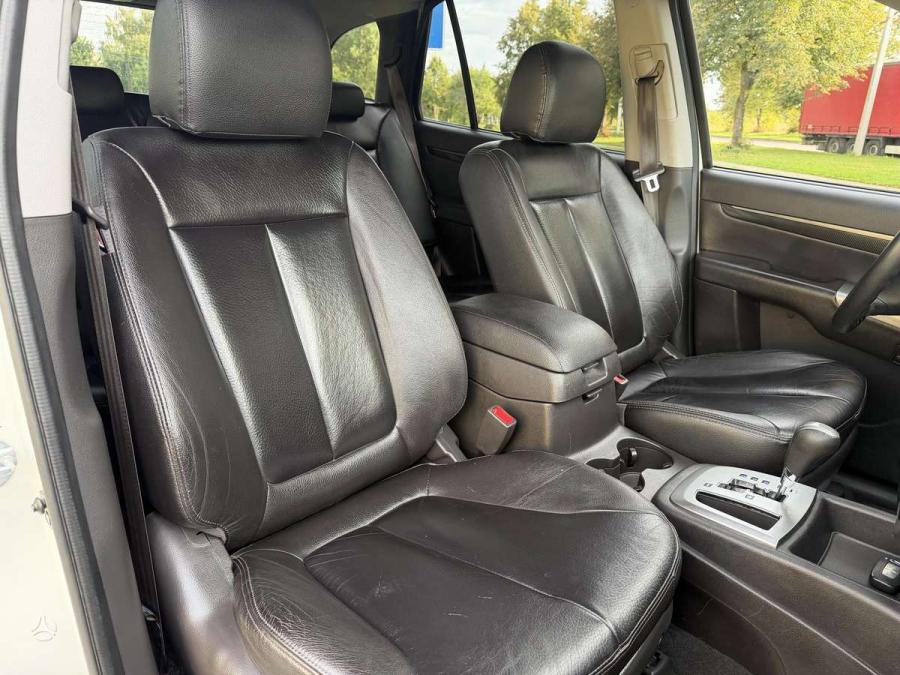 Balts Hyundai Santa Fe 2010 Viļņa, ar dzinēja tilpumu 2.20 L un nobraukumu 125 tūkst. km par 5650 €, foto 23 vietnē AUTOMOTO.COM.LV