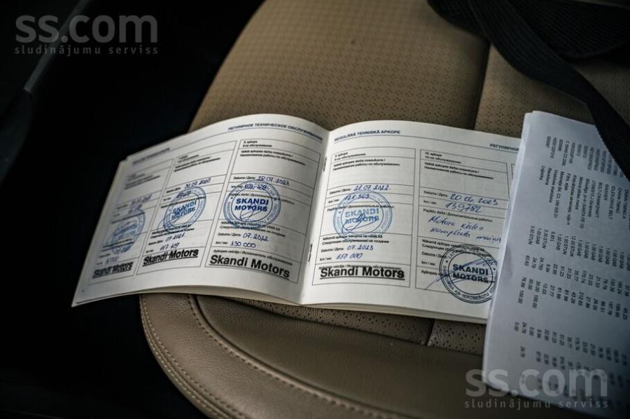 White Hyundai Santa Fe 2013 in Riga, with an engine capacity of 2.20 L and mileage of 0 thousand km for 9990 €, photo 27 on AUTOMOTO.COM.LV