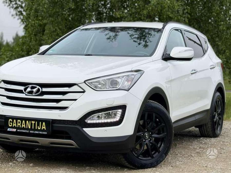 Balts Hyundai Santa Fe 2013 Šauļi, ar dzinēja tilpumu 2.20 L un nobraukumu 171 tūkst. km par 13450 €, foto 17 vietnē AUTOMOTO.COM.LV