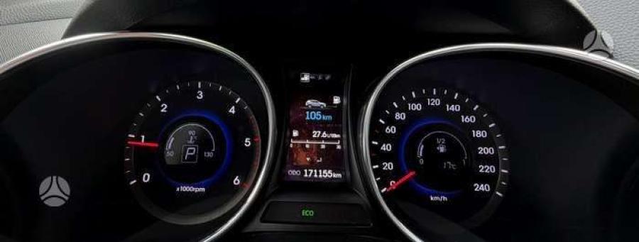 Balts Hyundai Santa Fe 2013 Šauļi, ar dzinēja tilpumu 2.20 L un nobraukumu 171 tūkst. km par 13450 €, foto 39 vietnē AUTOMOTO.COM.LV