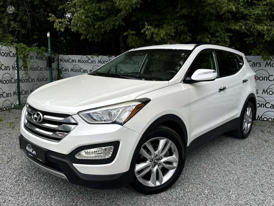 Balts Hyundai Santa Fe 2013 Viļņa, ar dzinēja tilpumu 2.00 L un nobraukumu 90 tūkst. km par 8000 €, foto 3 vietnē AUTOMOTO.COM.LV