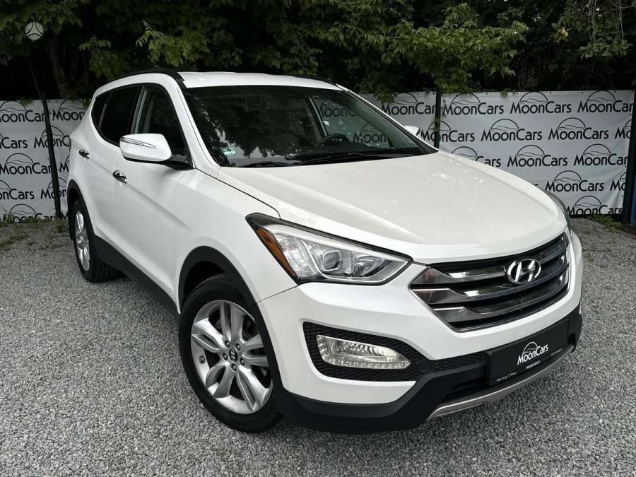 Balts Hyundai Santa Fe 2013 Viļņa, ar dzinēja tilpumu 2.00 L un nobraukumu 90 tūkst. km par 8000 €, foto 5 vietnē AUTOMOTO.COM.LV