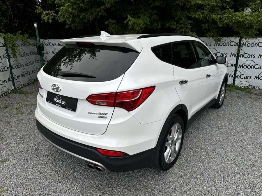 Balts Hyundai Santa Fe 2013 Viļņa, ar dzinēja tilpumu 2.00 L un nobraukumu 90 tūkst. km par 8000 €, foto 7 vietnē AUTOMOTO.COM.LV