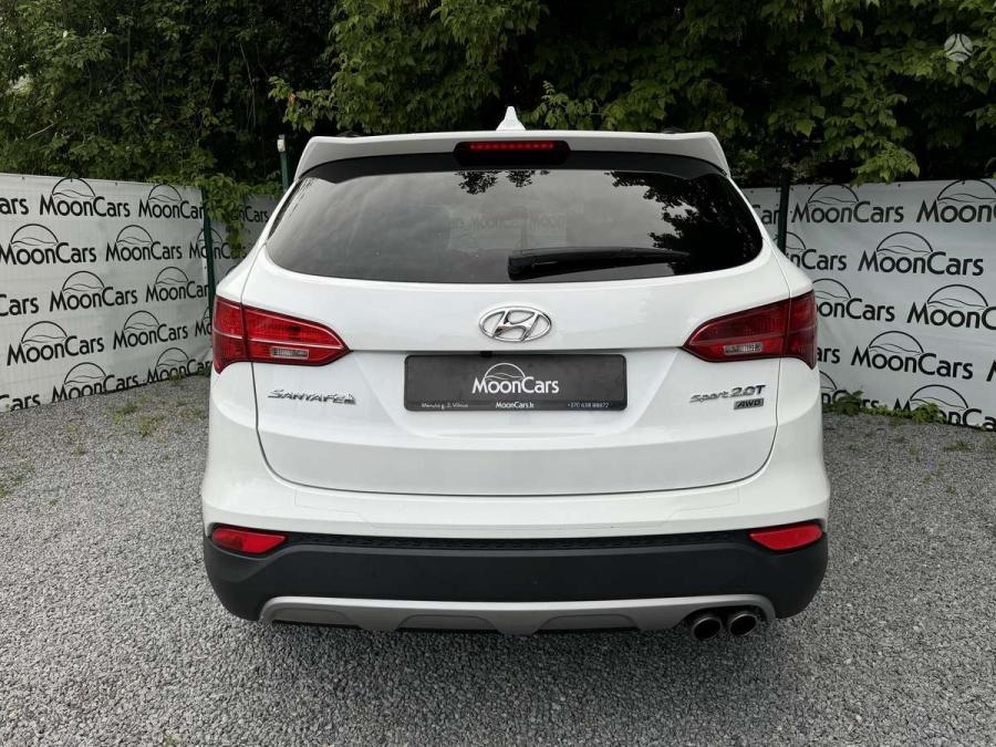Balts Hyundai Santa Fe 2013 Viļņa, ar dzinēja tilpumu 2.00 L un nobraukumu 90 tūkst. km par 8000 €, foto 10 vietnē AUTOMOTO.COM.LV