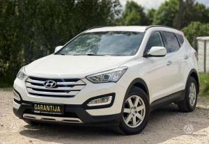 Balts Hyundai Santa Fe 2013 Šauļi, ar dzinēja tilpumu 2.20 L un nobraukumu 254 tūkst. km par 12950 €, foto 4 vietnē AUTOMOTO.COM.LV