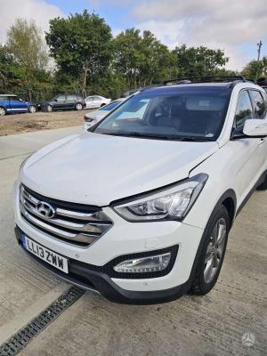 Balts Hyundai Santa Fe 2013 Jonava, ar dzinēja tilpumu 2.19 L un nobraukumu 128 tūkst. km par 2899 €, foto 3 vietnē AUTOMOTO.COM.LV