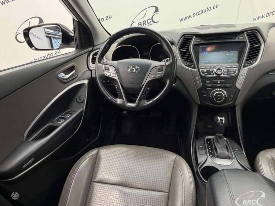 Balts Hyundai Santa Fe 2013 Viļņa, ar dzinēja tilpumu 2.36 L un nobraukumu 146 tūkst. km par 6500 €, foto 17 vietnē AUTOMOTO.COM.LV