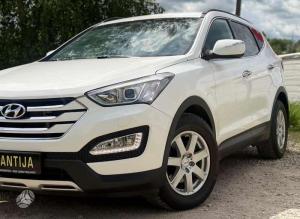 Balts Hyundai Santa Fe 2013 Šauļi, ar dzinēja tilpumu 2.20 L un nobraukumu 254 tūkst. km par 12950 €, foto 16 vietnē AUTOMOTO.COM.LV