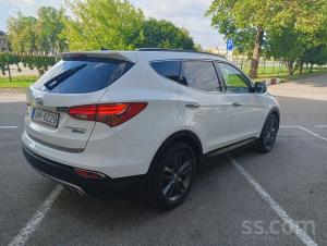 Balts Hyundai Santa Fe 2014 Jelgava, ar dzinēja tilpumu 2.20 L un nobraukumu 165 tūkst. km par 12500 €, foto 5 vietnē AUTOMOTO.COM.LV