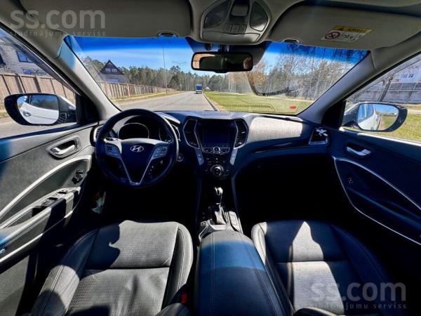 Balts Hyundai Santa Fe 2014 Rīga, ar dzinēja tilpumu 2.20 L un nobraukumu 125 tūkst. km par 12000 €, foto 6 vietnē AUTOMOTO.COM.LV