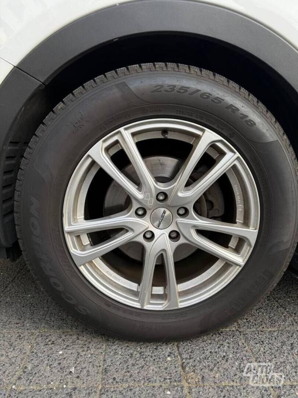 Balts Hyundai Santa Fe 2014 Klaipėda, ar dzinēja tilpumu 2.20 L un nobraukumu 200 tūkst. km par 9900 €, foto 7 vietnē AUTOMOTO.COM.LV