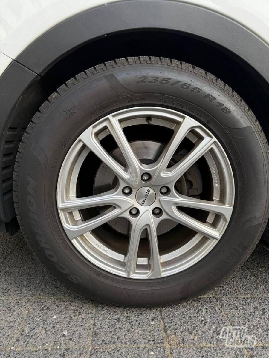Balts Hyundai Santa Fe 2014 Klaipėda, ar dzinēja tilpumu 2.20 L un nobraukumu 200 tūkst. km par 9900 €, foto 8 vietnē AUTOMOTO.COM.LV