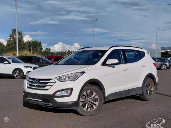 Balts Hyundai Santa Fe 2014 Viļņa, ar dzinēja tilpumu 2.20 L un nobraukumu 146 tūkst. km par 8900 €, foto 1 vietnē AUTOMOTO.COM.LV