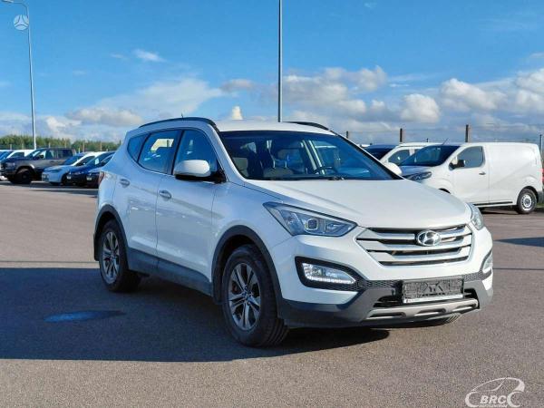 Balts Hyundai Santa Fe 2014 Viļņa, ar dzinēja tilpumu 2.20 L un nobraukumu 146 tūkst. km par 8900 €, foto 6 vietnē AUTOMOTO.COM.LV