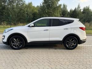 Balts Hyundai Santa Fe 2014 Viļņa, ar dzinēja tilpumu 2.20 L un nobraukumu 276 tūkst. km par 9100 €, foto 5 vietnē AUTOMOTO.COM.LV