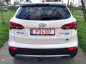 Balts Hyundai Santa Fe 2014 Ukmergė, ar dzinēja tilpumu 2.20 L un nobraukumu 220 tūkst. km par 9600 €, foto 6 vietnē AUTOMOTO.COM.LV
