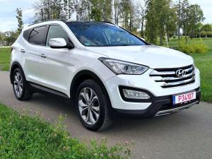 Balts Hyundai Santa Fe 2014 Ukmergė, ar dzinēja tilpumu 2.20 L un nobraukumu 220 tūkst. km par 9600 €, foto 9 vietnē AUTOMOTO.COM.LV