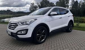 Balts Hyundai Santa Fe 2015 Utena, ar dzinēja tilpumu 2.20 L un nobraukumu 293 tūkst. km par 10300 €, foto 5 vietnē AUTOMOTO.COM.LV
