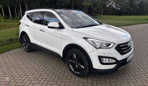 Balts Hyundai Santa Fe 2015 Utena, ar dzinēja tilpumu 2.20 L un nobraukumu 293 tūkst. km par 10300 €, foto 7 vietnē AUTOMOTO.COM.LV