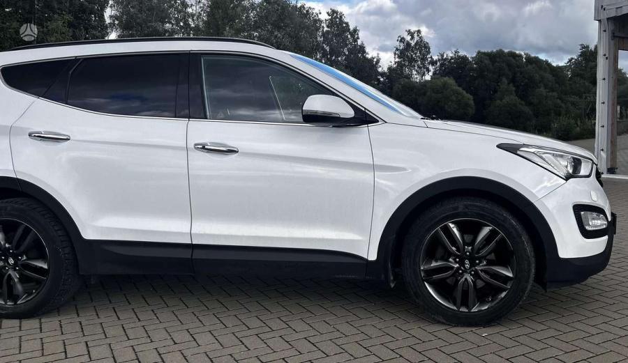 Balts Hyundai Santa Fe 2015 Utena, ar dzinēja tilpumu 2.20 L un nobraukumu 293 tūkst. km par 10300 €, foto 14 vietnē AUTOMOTO.COM.LV