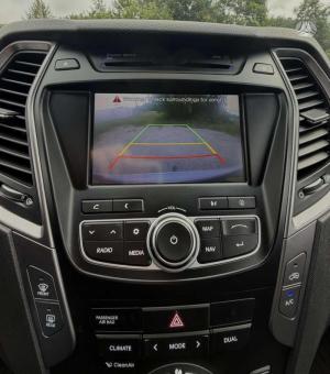 White Hyundai Santa Fe 2015 in Siauliai, with an engine capacity of 2.20 L and mileage of 195 thousand km for 14999 €, photo 42 on AUTOMOTO.COM.LV